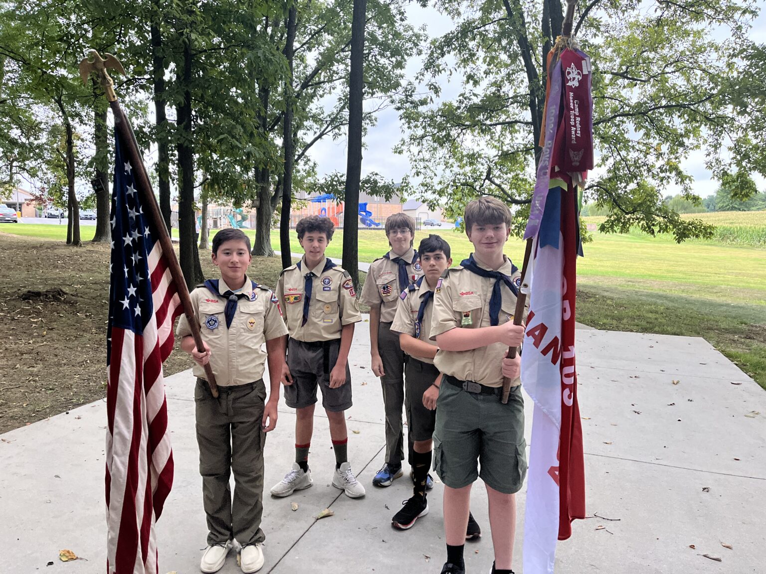 Boy Scout Troop 103 Hanover, Pennsylvania. Serving others since 1918